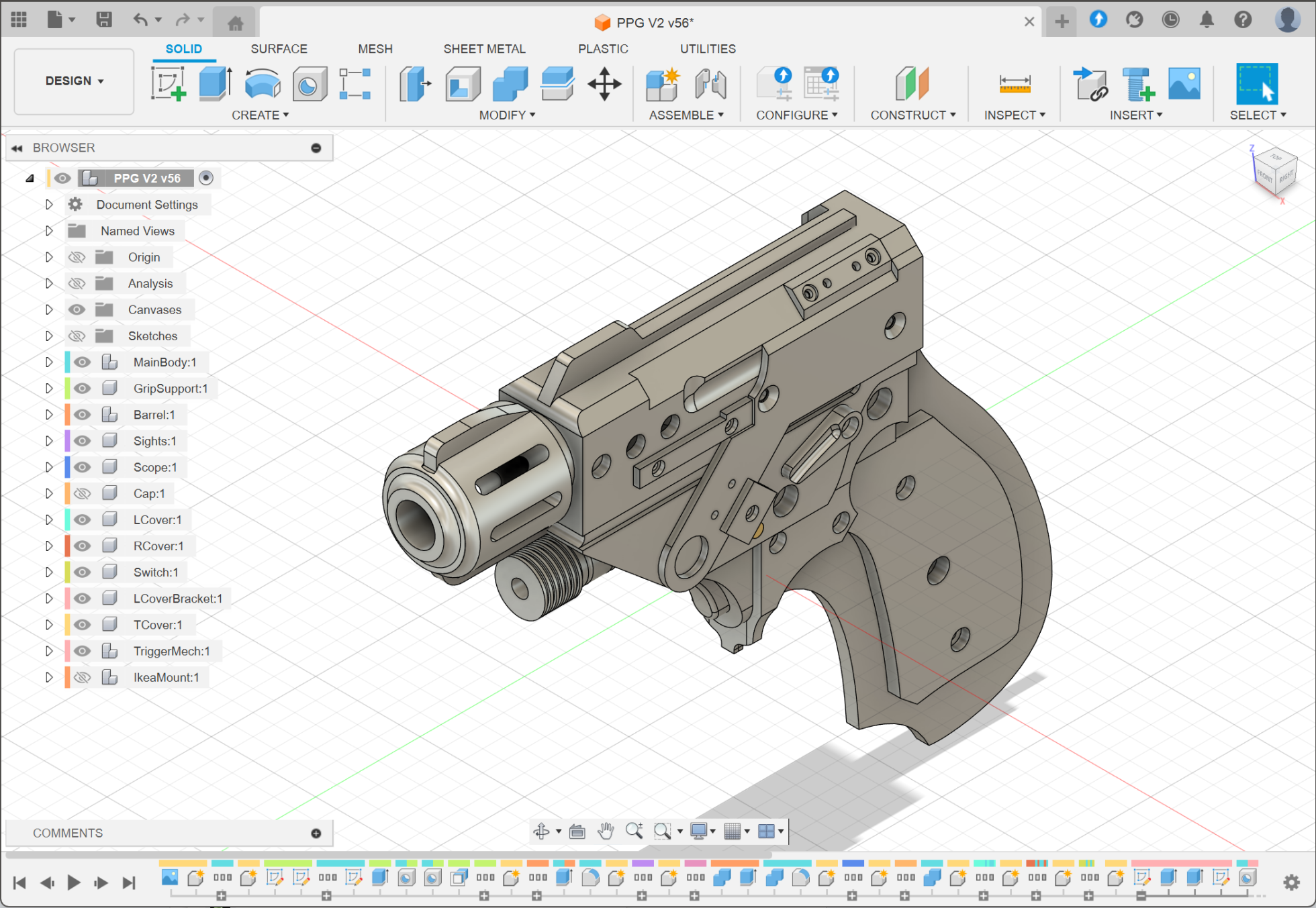 Babylon 5 Prop Replica : PPG (Phased Plasma Gun) - TextZombie
